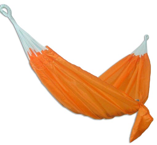 Medium Orange Parachute Hammock - Heavenly Hammocks